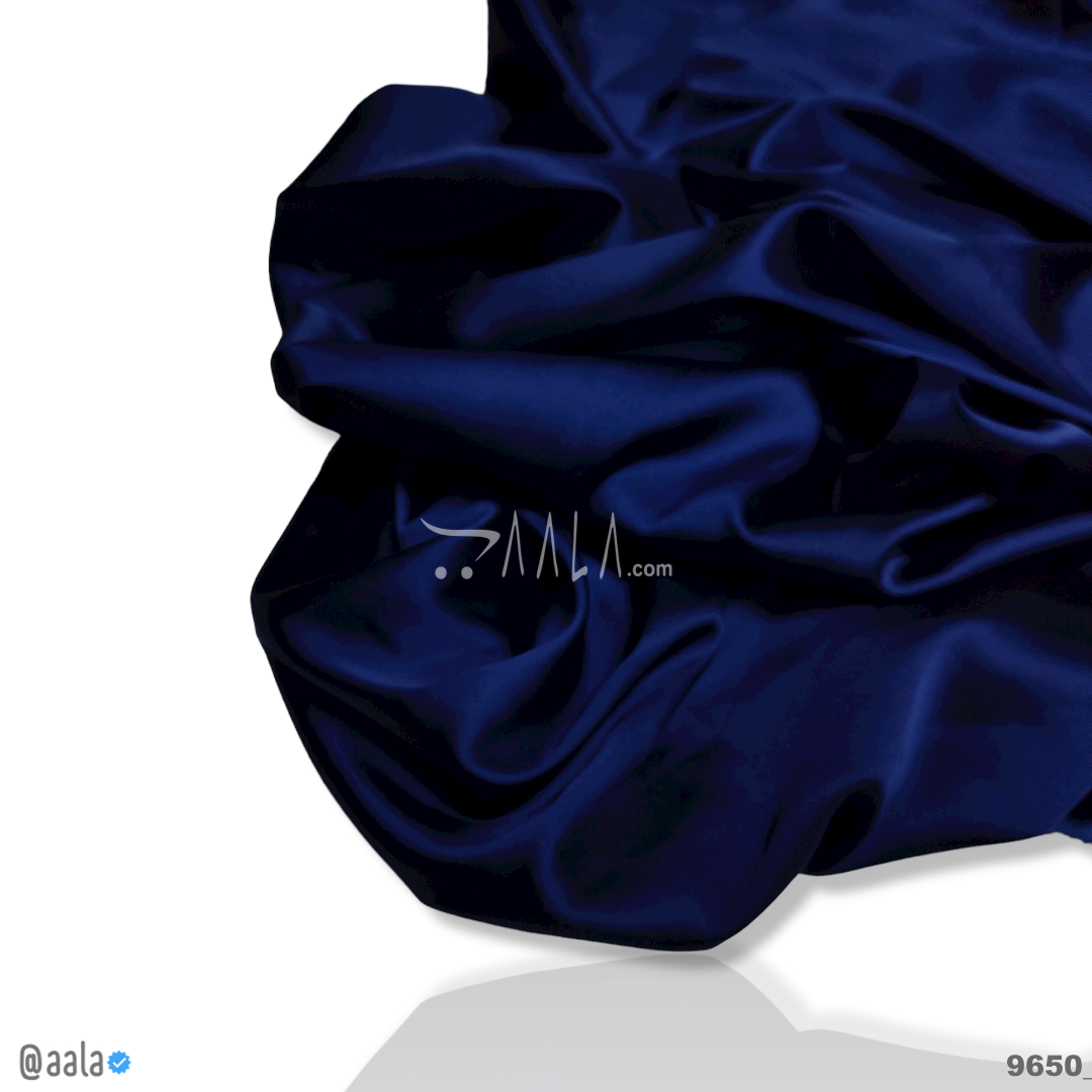 Zara Silk Blend 58-Inches BLUE Per-Metre #9650