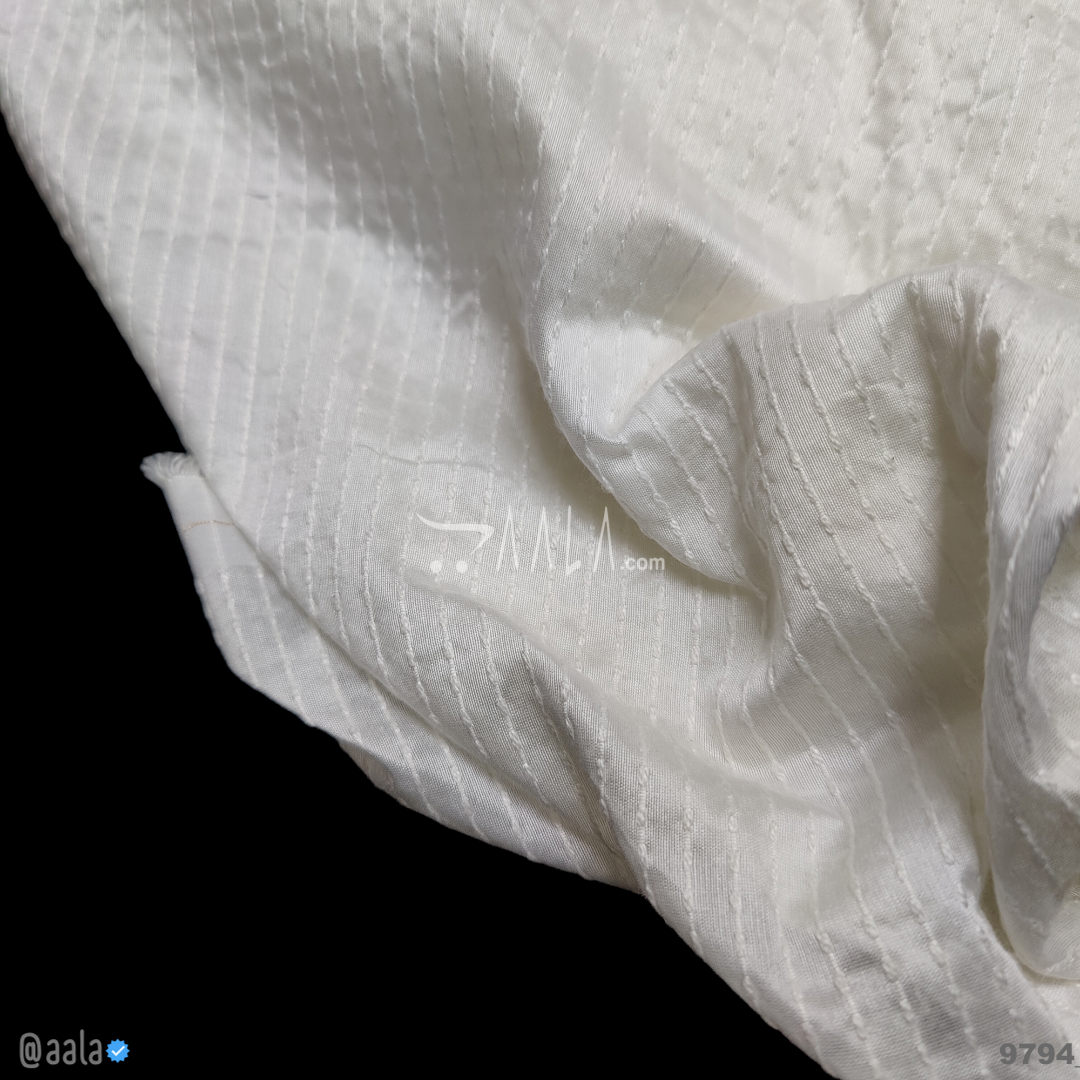 Loop-Line-Upada Silk Viscose 44-Inches DYEABLE Per-Metre
